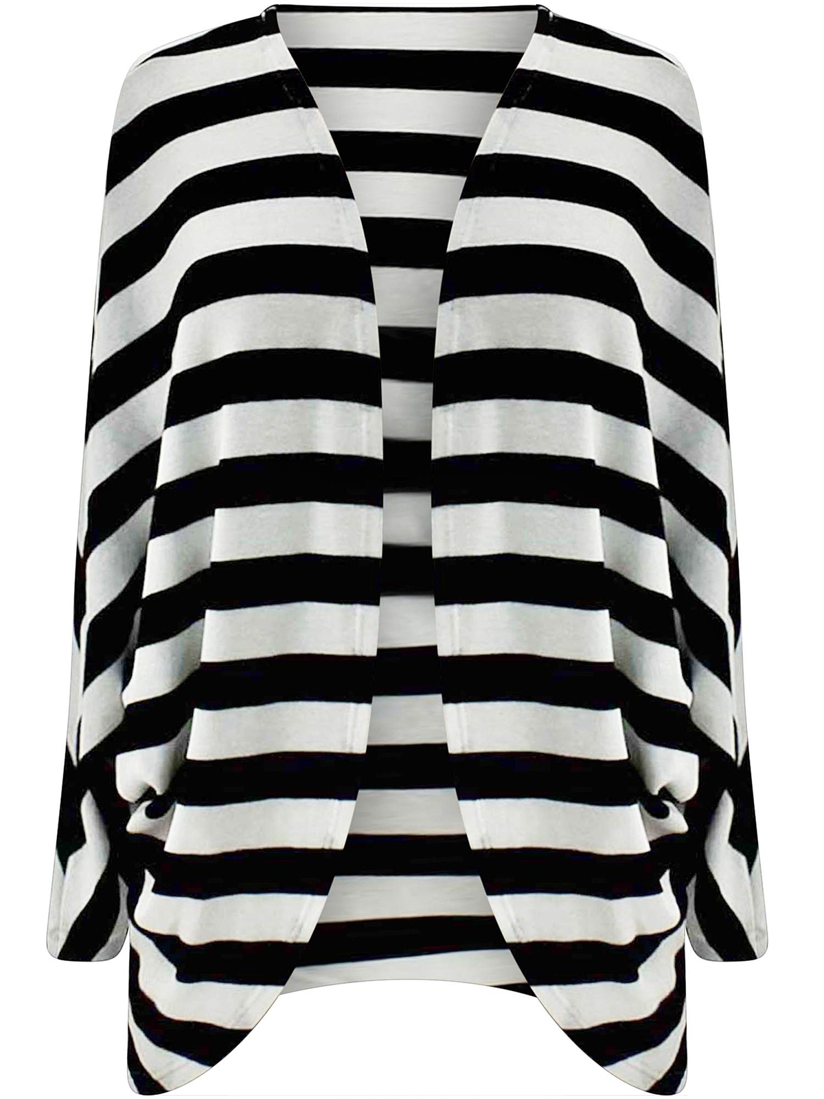 DRAPED FRONT MULTICOLOR BAT SLEEVE SHRUG JACKET | eBay