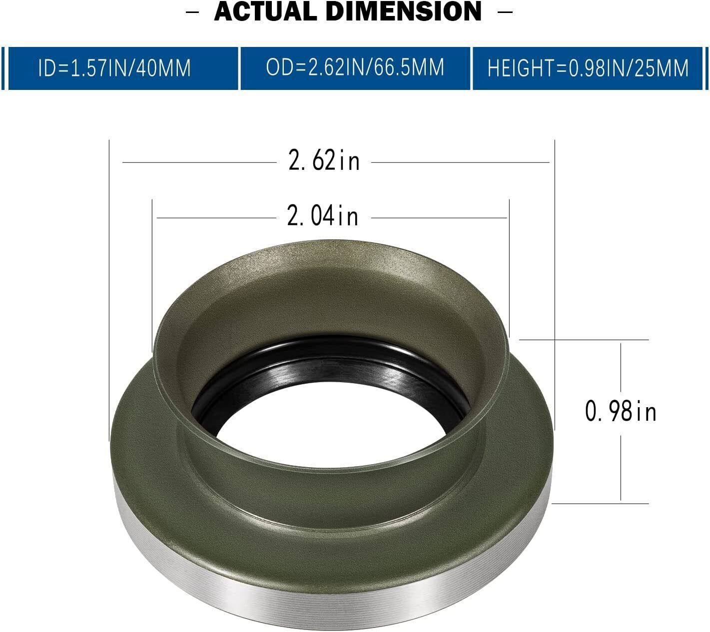 Replacement Inner Tube Seal for Dana 50 60 Front Axle Replaces Spicer ...