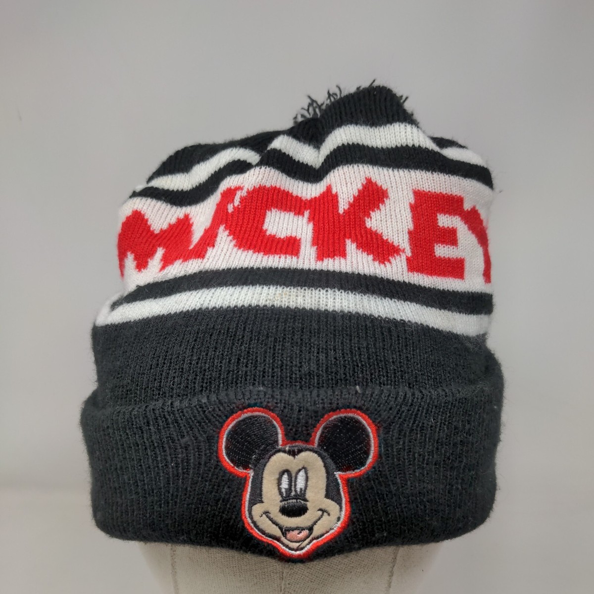 Mickey Mouse Knit Hat Pattern Mickey Mouse Printed Baby Boy Beanie