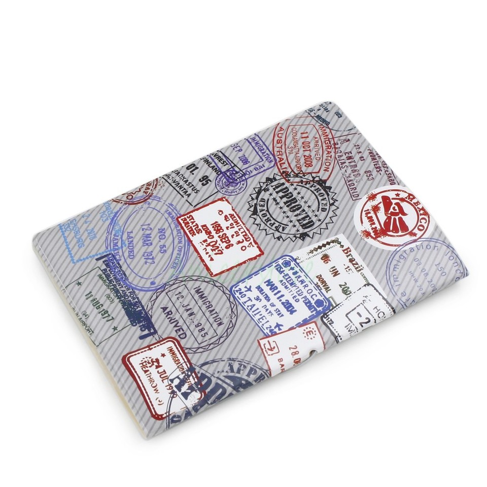 Travel Visa Approved 3D Passport Holder Protect Cover Trip ID Card ...