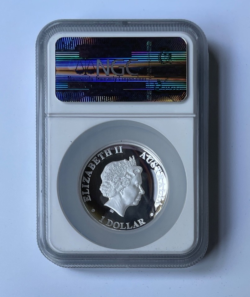 2012P Australia S$1 Koala High Relief First Releases, PF70 Ultra Cameo ...