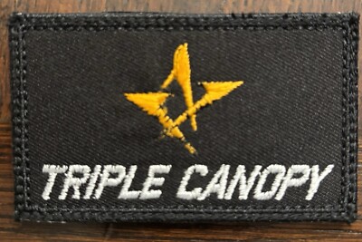 Private Military Contractor Iraq Patch - TRIPLE CANOPY Brand New | eBay