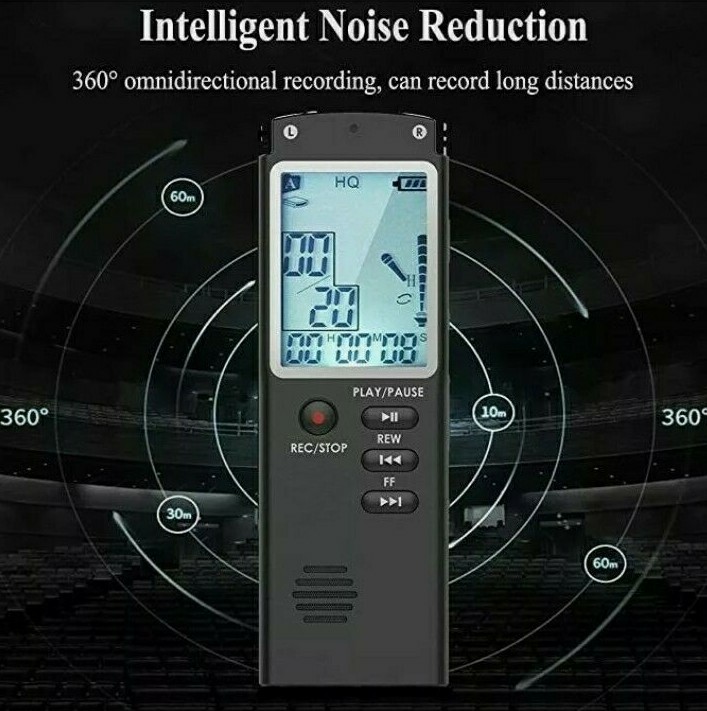 Ghost Hunting EVP Digital Voice Box Recorder, 16GB Paranormal Spirit ...