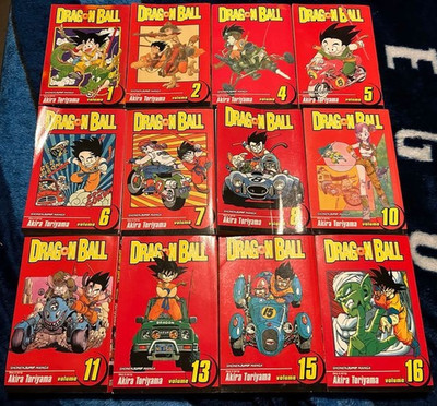 DBZ Dragon Ball Z Manga English Bundle Series Akira Toriyama Comic Lot ...