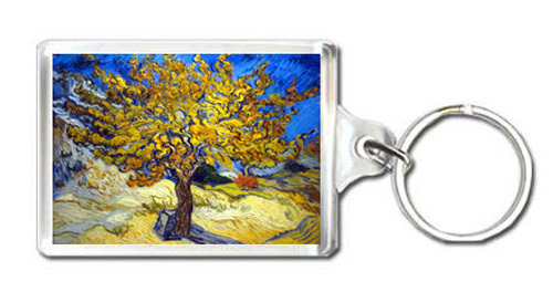 Vincent Van Gogh - The Mulberry Tree 1889 Keyring Keychain | eBay