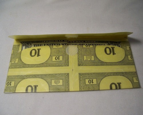 Vintage $1.00 Monopoly Money Wallet Crafted Billfold Board Game | eBay