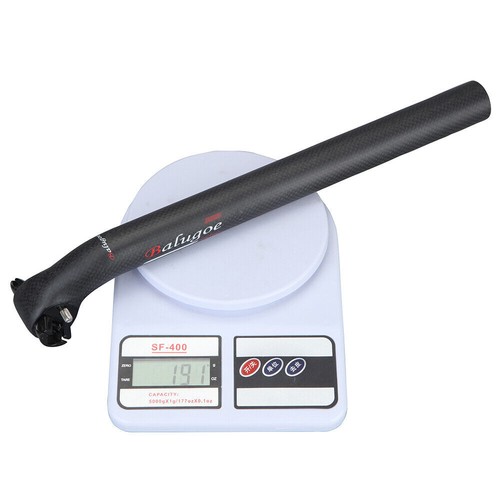 3K Carbon Bicycle Seatpost Offset 20mm MTB Road Bike Seat Post 27.2/30. ...