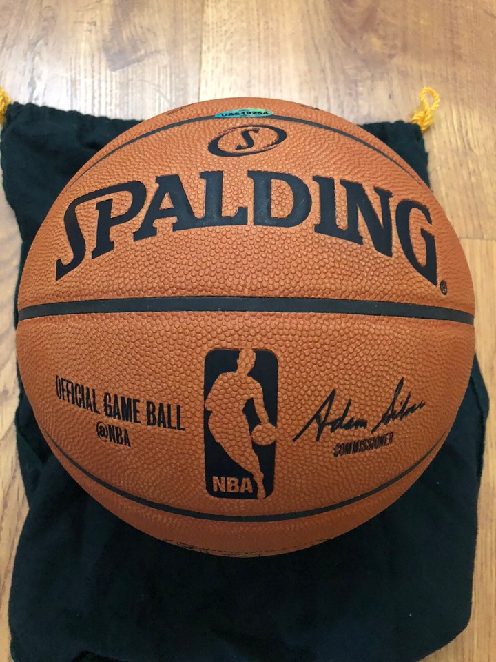 Michael Jordan autographed signed Spalding NBA game model leather ...