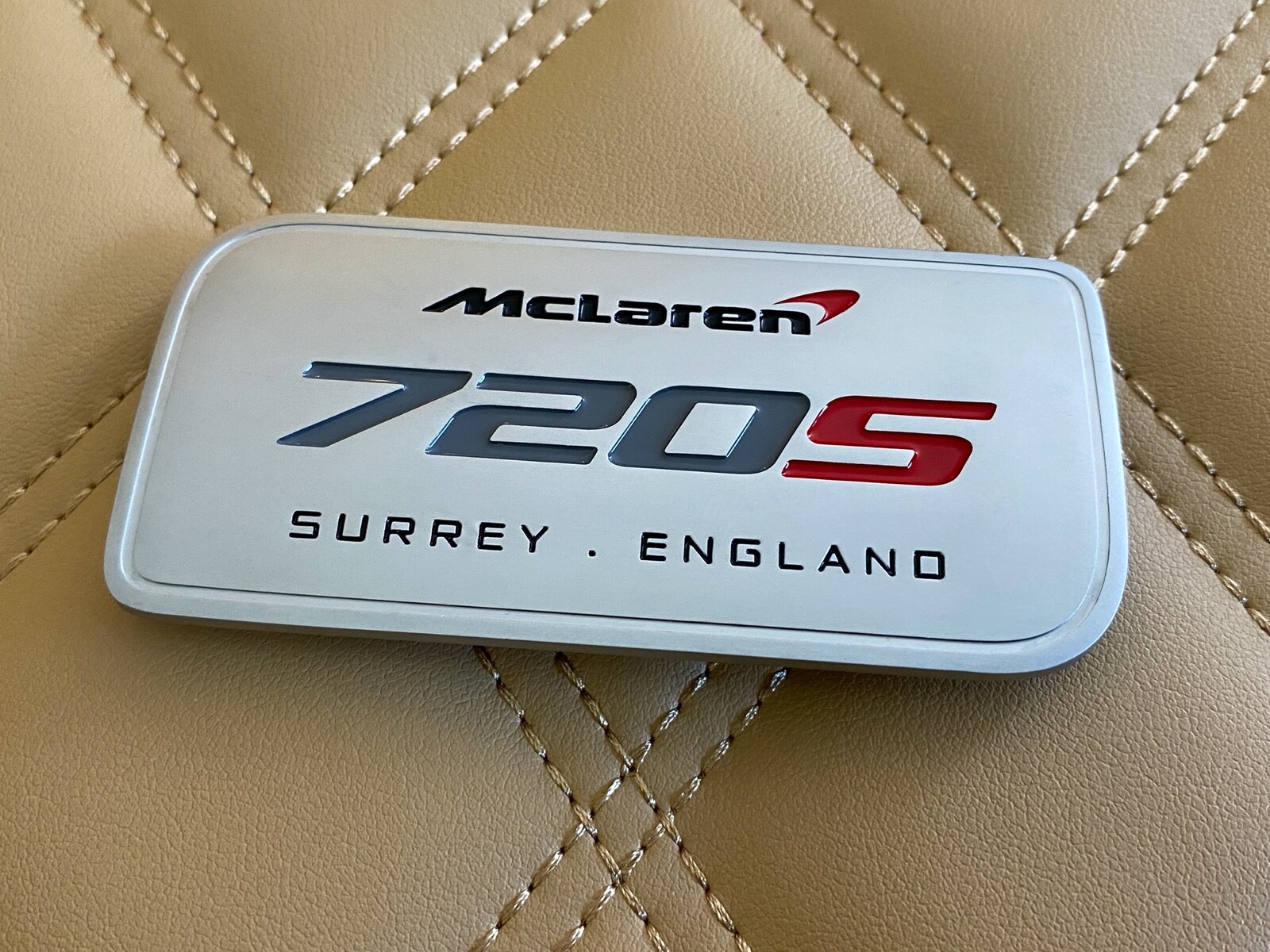 McLaren 720s Original Interior Emblem Badge Crest OEM for sale online ...
