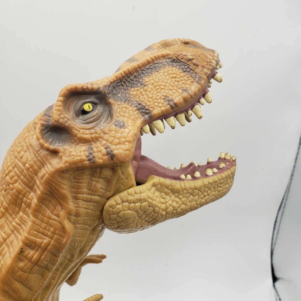 Jurassic World JW T-Rex 2015 Hasbro Chomping Dinosaur Action Figure Toy ...