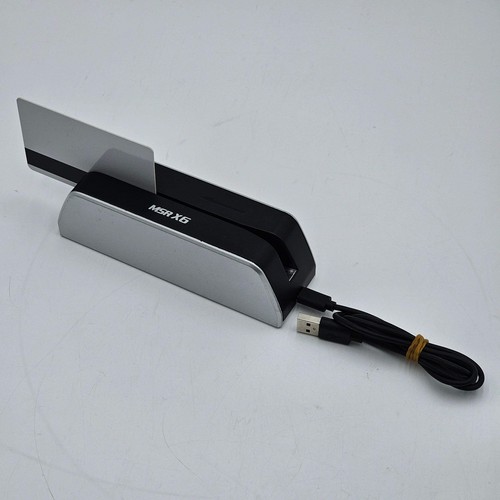 MSR X6 Swipe Card Reader Writer 3-Track USB MSRX6 | eBay