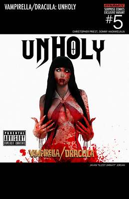 Vampirella/Dracula: Unholy #5 Surprise Comics Exclusive cover by Javan ...