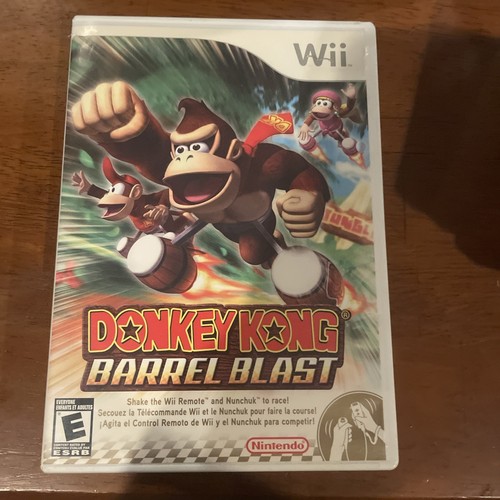 Donkey Kong Barrel Blast Nintendo Wii 2007 Complete with Manual ...