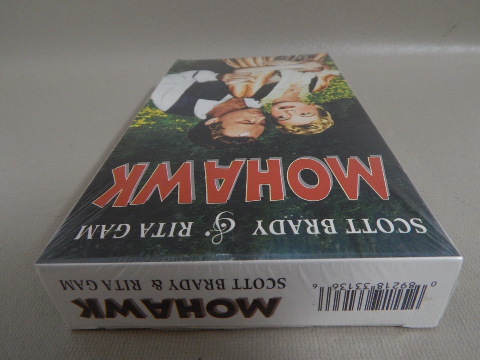 1956 Film MOHAWK VHS tape (1995) Scott Brady & Rita Gam Alpha Video NEW ...