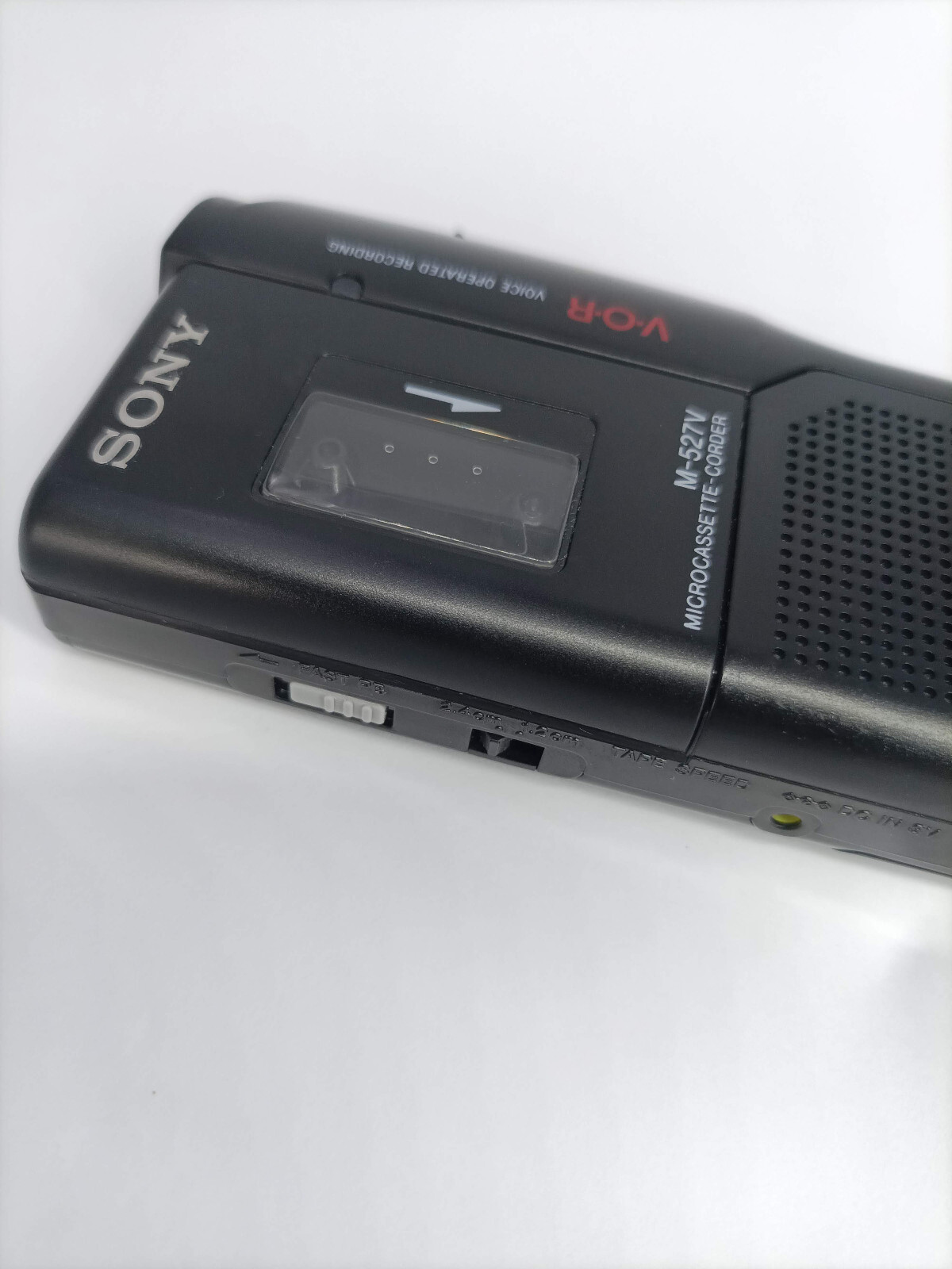 Sony M-527v Microcassette Voice Recorder Handheld Dictaphone Dictation ...