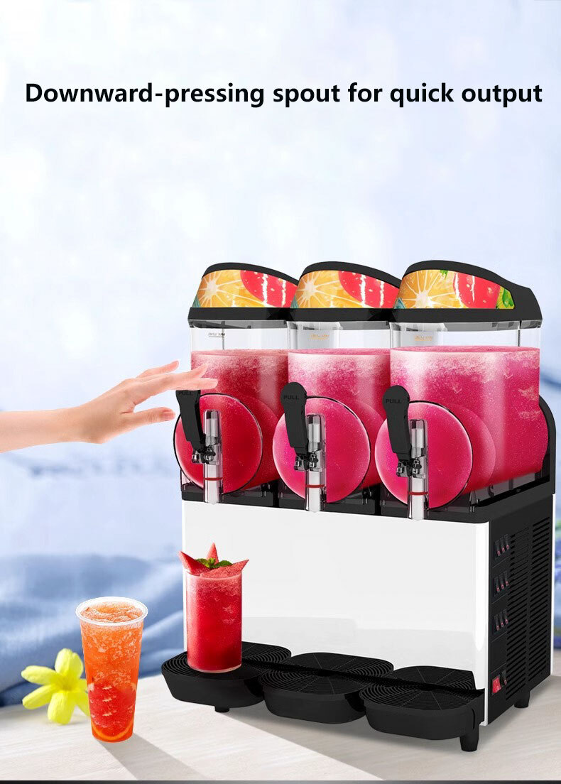 Frozen Drink Slush Making Machine Juice Slushy Smoothie Maker Machine ...