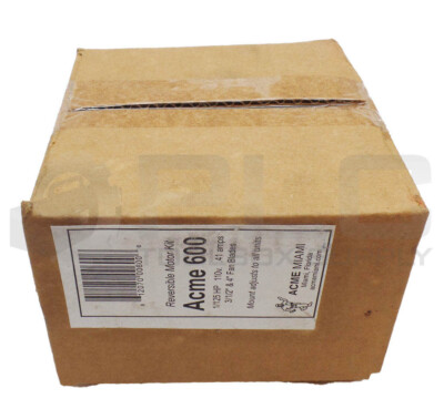 SEALED NEW ACME MIAMI ACME 600 REVERSIBLE MOTOR KIT 1/125HP 110V .41A ...