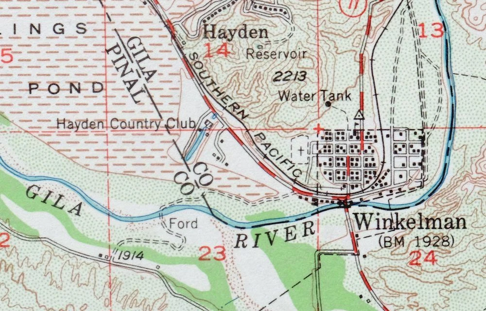 Gilo River Map