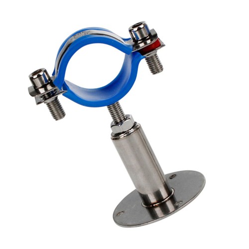 Adjustable Tube Clamp Pipe Mounts Hose Heavy Duty Clamps Pipeline | eBay