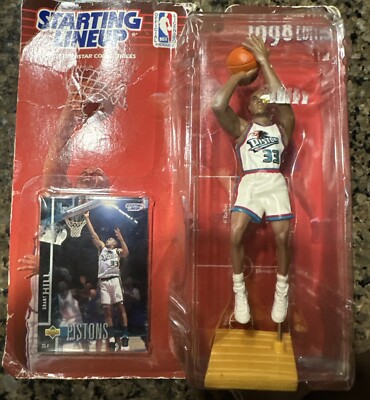 1998 DETROIT PISTONS Grant Hill NBA Starting Lineup Action Figure ...
