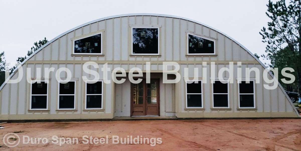 Durospan Steel Metal Building Homes Metal Quonset Hut Buildings Photo