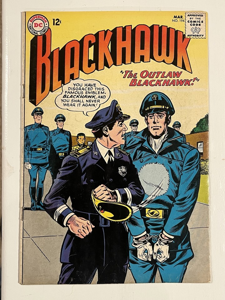 Blackhawk #194/Silver Age DC War Comic Book/FN- | eBay