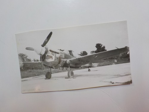 WW2 Photo Military Aircraft Teeth Pilot War Photograph Plane Airplane ...