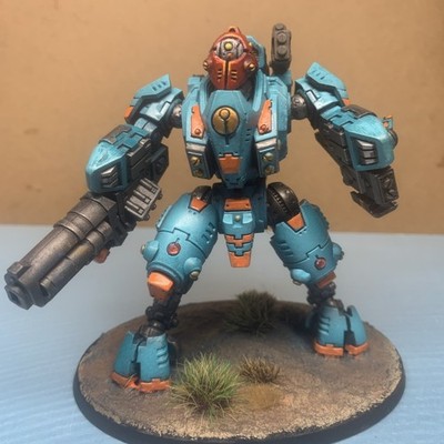 Games Workshop Warhammer 40k Tau Empire XV95 Ghostkeel Battlesuit Well ...