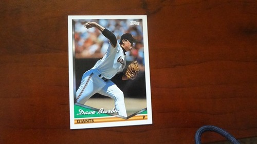 1994 TOPPS # 433 DAVE BURBA BASEBALL CARD | eBay