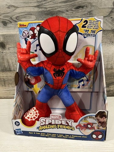 Marvel Spidey Dance N Crawl Spiderman Doll Songs Toy New Nib Hasbro | eBay