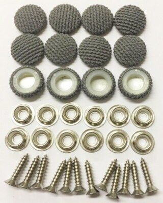 12 Pieces #30 Dura Snap Fabric Upholstery Buttons Choice Of Colors | eBay