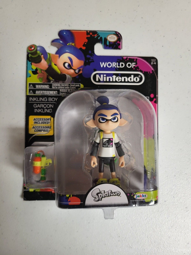 Inkling Boy 4” Figure - World of Nintendo (Splatoon) 39897459912| eBay