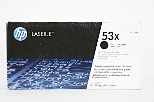Genuine HP 53X Toner Cartridges Q7553X (Black) | eBay