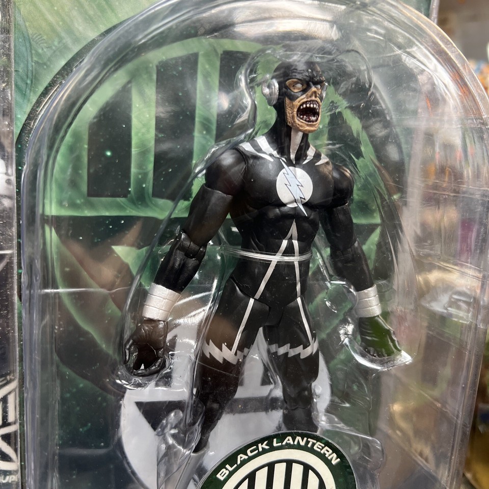 DC Direct Toys Blackest Night: Series 8 Black Lantern Black Flash ...