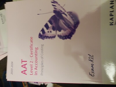 Kaplan AAT Level 2 Principles Of Costing Exam Kit | eBay UK