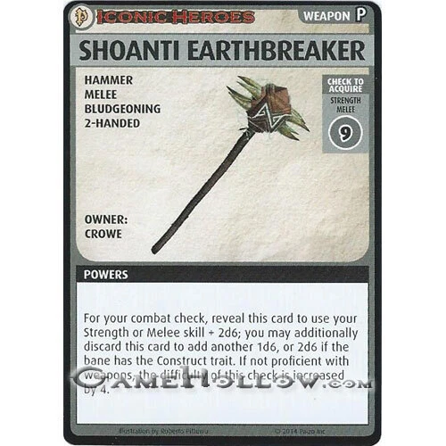 Earthbreaker Pathfinder