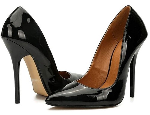 Hey Si Mey Black patent heel dress shoes. Size 41. Womens 9.5 or Mens 8 ...