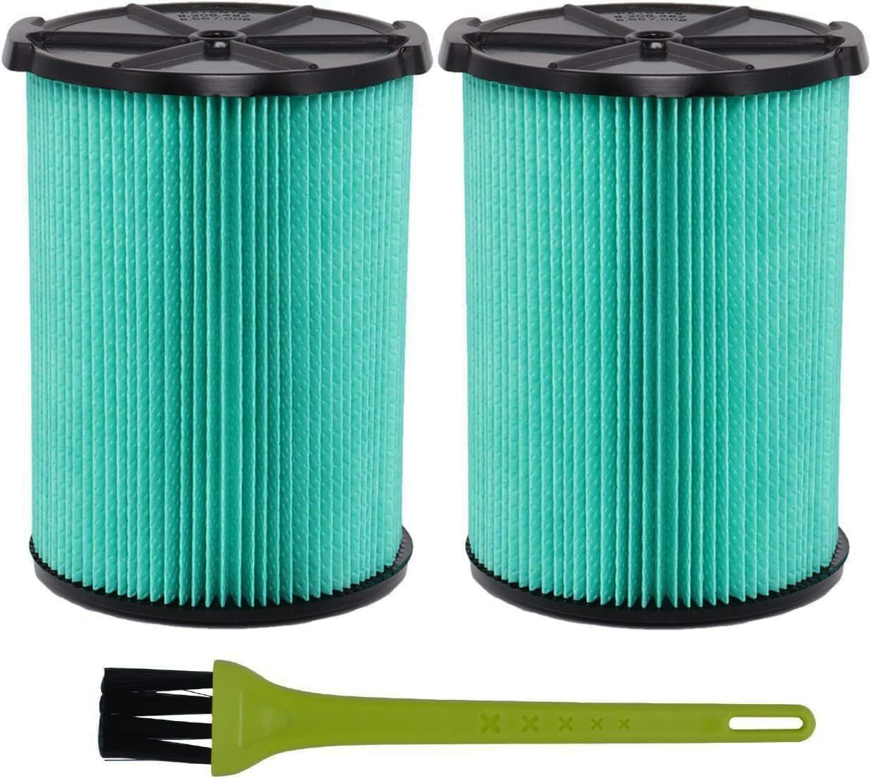 VF6000 Replacement 5-Layer Filter Compatible for Ridgid Shop Vac 5-20 ...