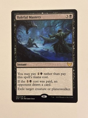 Baleful Mastery Strixhaven: School of Mages Magic the Gathering MTG | eBay