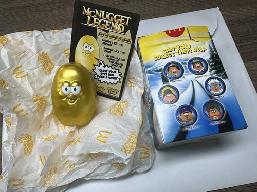 McDonald's 2023 | Kerwin Frost McNugget Buddies | *Rare* Gold Nugget Legend | eBay