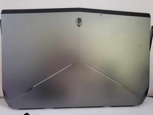 OEM Dell Alienware M17X R1 R5 LCD Back Cover Lid W/ HINGES AND CABLES P ...