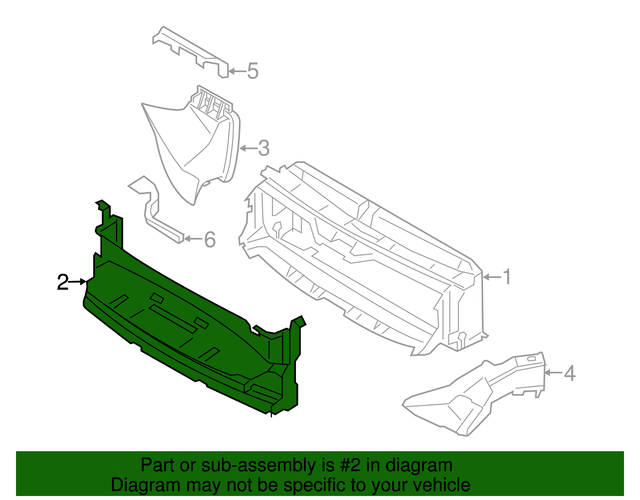 BMW OEM 14-16 428i xDrive Ducts-lower Duct 51748054591 for sale online ...