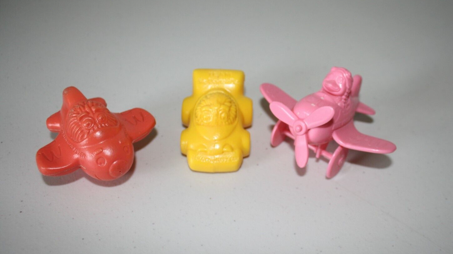 Vintage 1985 McDonald's Fry Guy Toys Birdie Bent Wing Blazer Lot Of 3 ...