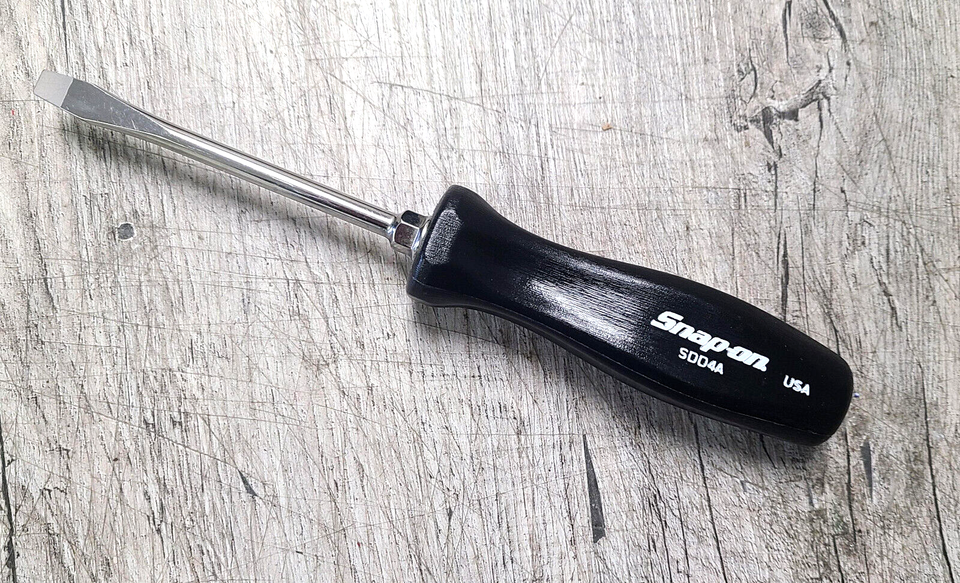 New Snap-on ™ Tools BLACK Plastic Hard Handle 1/4" Flat Head ...