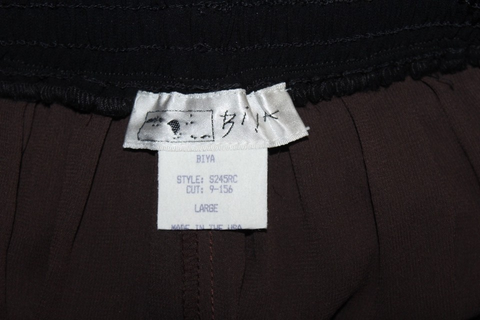 BIYA Lagenlook Black Brown Rich RAYON FUNKY Art-Wear Full Fabulous ...