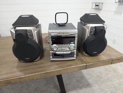 Vintage Phillips FW890P Mini Stereo System- Tested And Working! Very ...