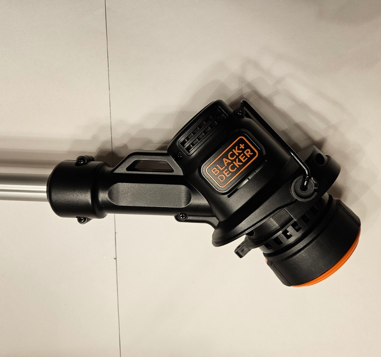 BLACK+DECKER LST201 Black Orange 20V MAX String Trimmer Edger Kit Tool ...