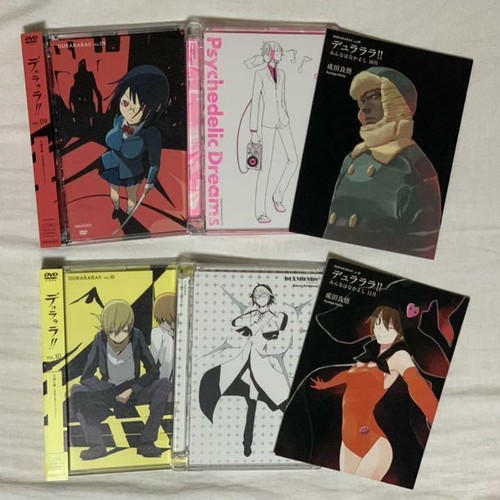 DURARARA !! DVD DISC BOX complete All 13 volume Set Limited Edition ...