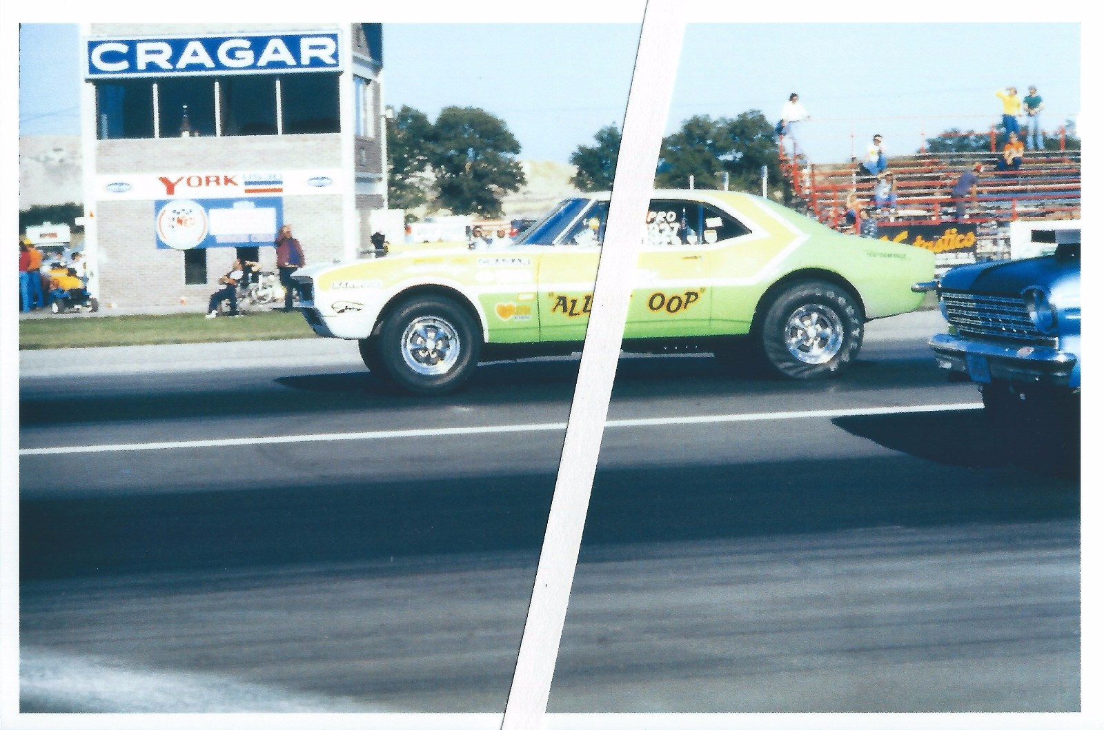1970s NHRA Drag Racing-"ALLEY OOP"-1967 Pro Stock Camaro-YORK US30 ...