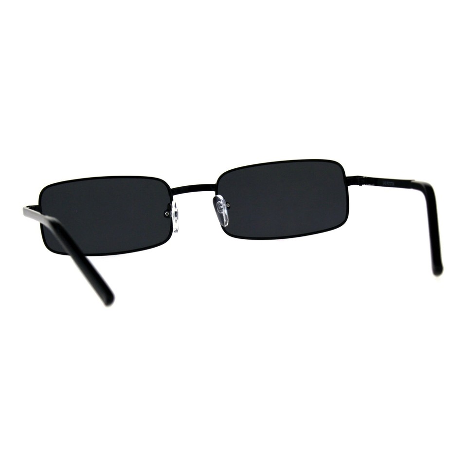 Perfect Rectangular Sunglasses Unisex Fashion Metal Frame UV 400 | eBay